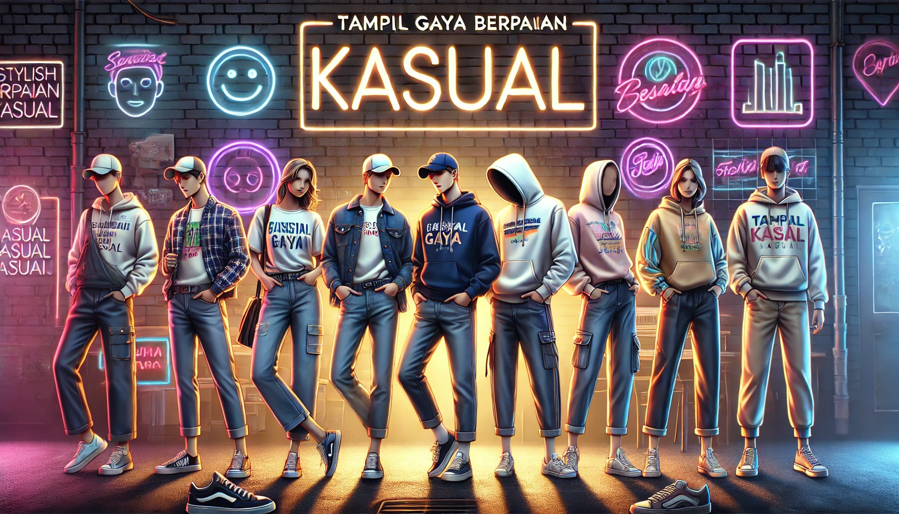 Tampil Gaya Berpakaian Kasual - Frambrl